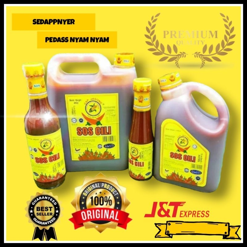 [NEW ARRIVAL] [4 KG] SOS CILI CAP JAGUNG PER BOTOL | Shopee Malaysia