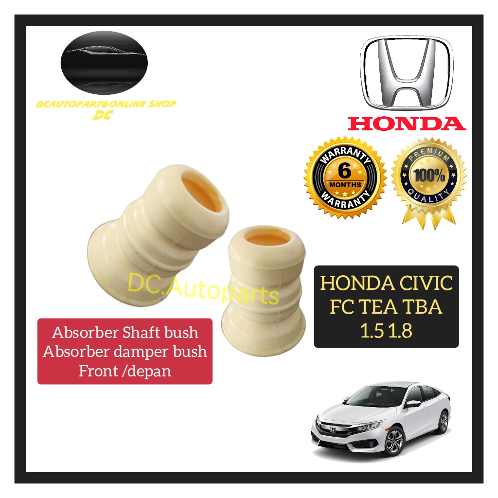 HONDA CIVIC FC 1.5 1.8 TEA TBA 2016-2021 FRONT ABSORBER SHAFT BUSH ...