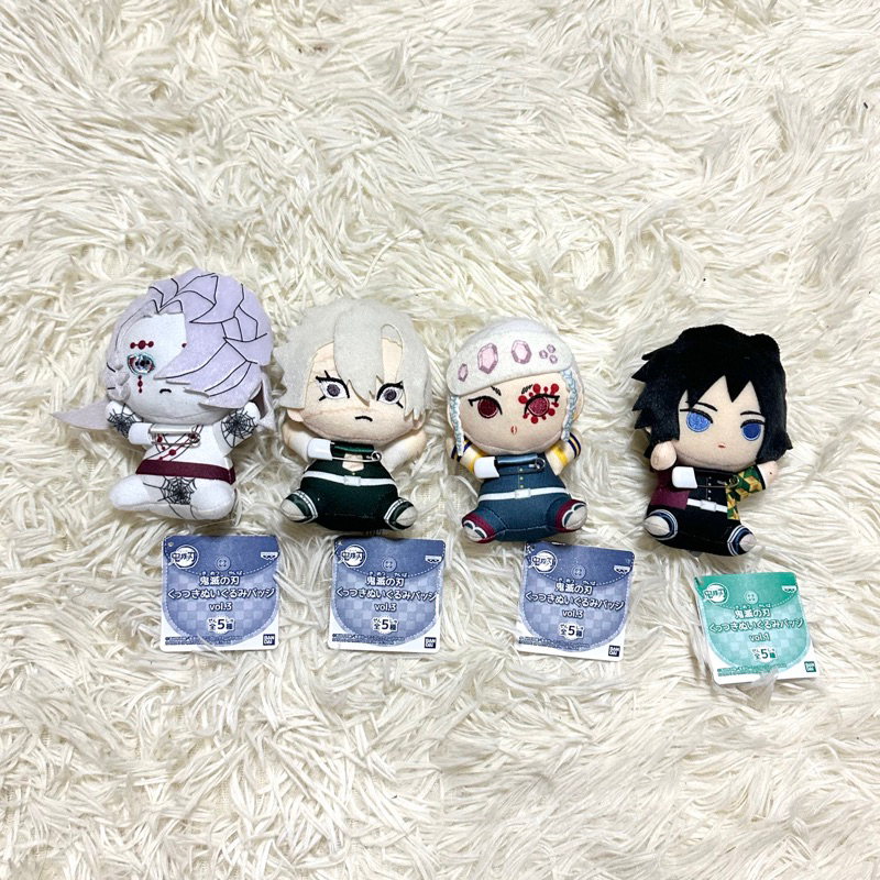 Demon Slayer Rui/Sanemi/Uzui/Giyuu pin plush merch | Shopee Malaysia