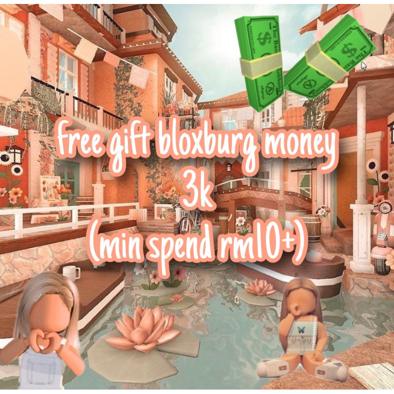 Freegift 3k bloxburg money (min spend rm10+) | Shopee Malaysia