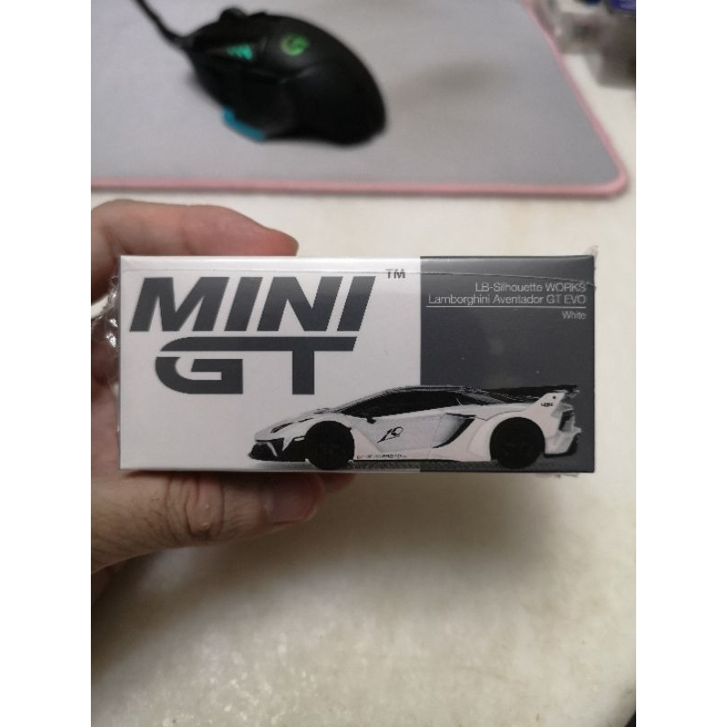 Mini GT LB-Silhouette WORKS Lamborghini Aventador GT EVO White #467 ...