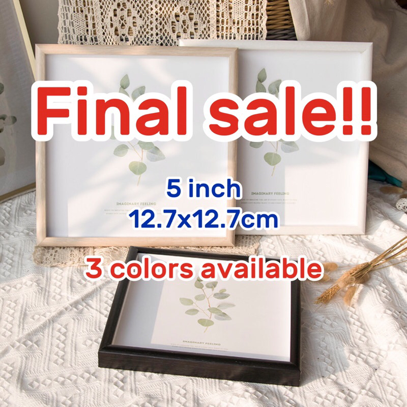 Japan-inspired Minimalist Swuare Photo Frame | Aesthetic | Wall Frame ...