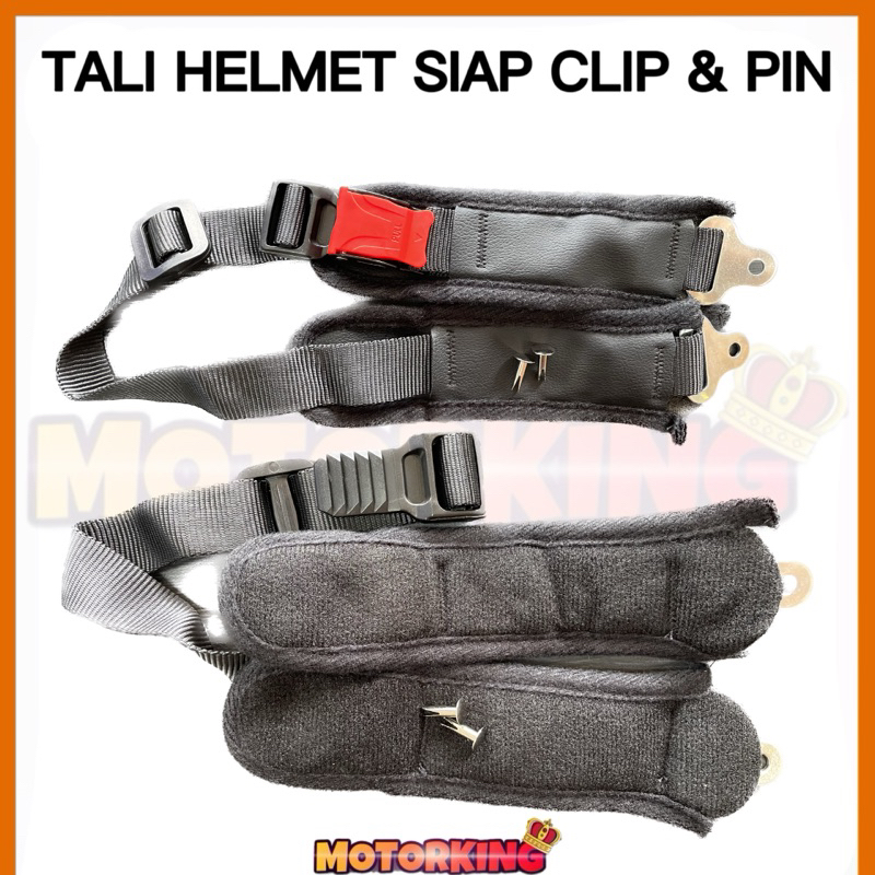 TALI HELMET SIAP CLIP N PIN PLUG N PLAY BELT HELMET MS88 MHR | Shopee ...