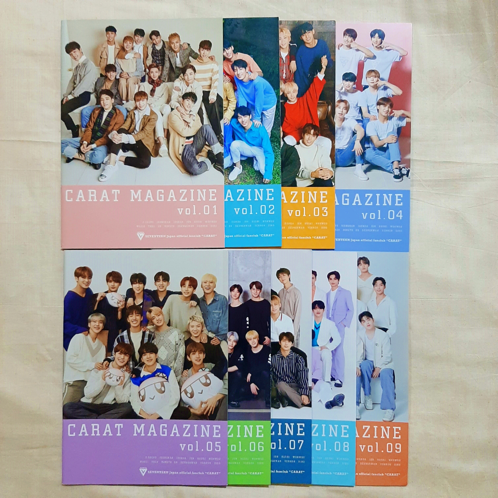 [ READY STOCK | OFFICIAL ] Seventeen - JAPAN OFFICIAL CARAT FANCLUB ...