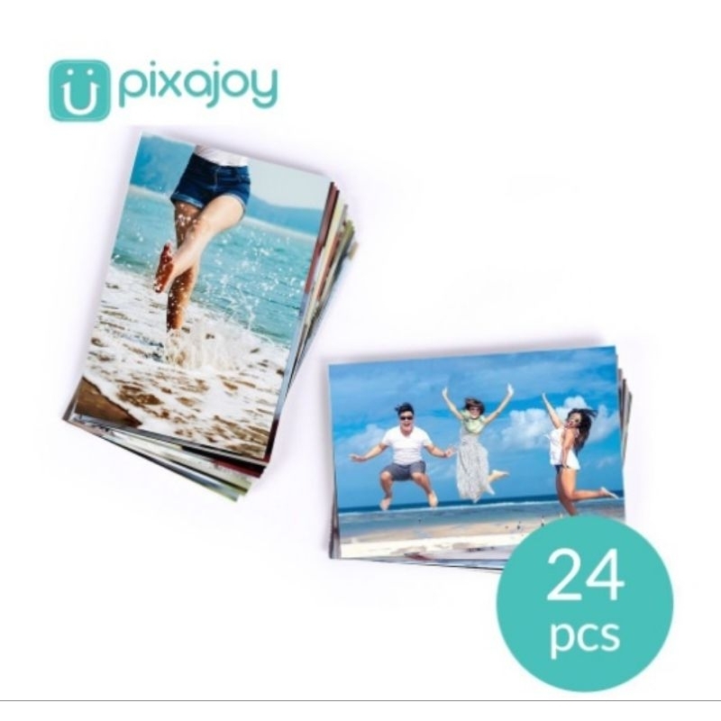 Pixajoy Photobook 4R Laminated Photo Prints, 24 Pieces (FREE Keepsake ...