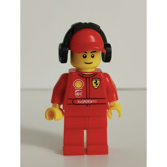 Lego Minifigures F1 Ferrari Marshall rac056 | Shopee Malaysia