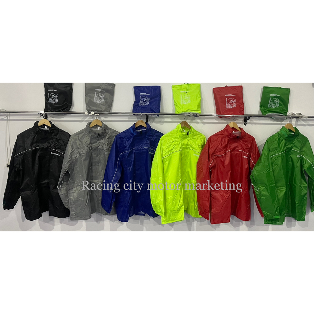 Arai Sport Light Weight Waterproof Raincoat / Baju Hujan with Hood ...