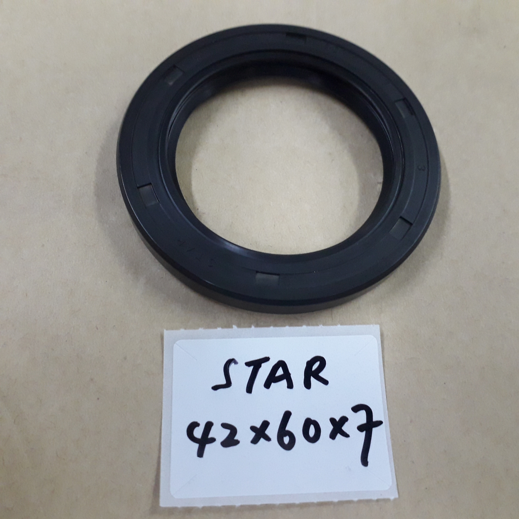 (1PCS STAR 42x60x7) TIMING OIL SEAL FOR TOYOTA CAMRY SXV10 & HIACE LH50 ...