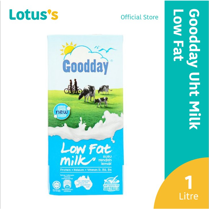Goodday Uht Milk Low Fat 1L | Shopee Malaysia