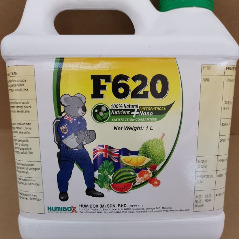 F620 4LITRE UNTUK DURIAN CANKER / 黑头病 ( FORTIFIER 400 ) | Shopee Malaysia