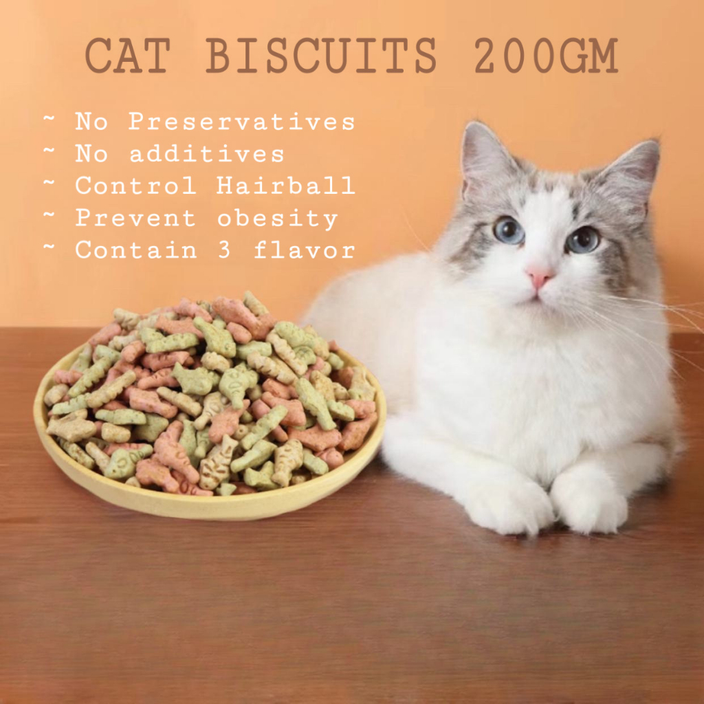 Cat Treat Snack Biscuit Food Pet Makanan Kucing 猫饼干 Cat Food Snek ...