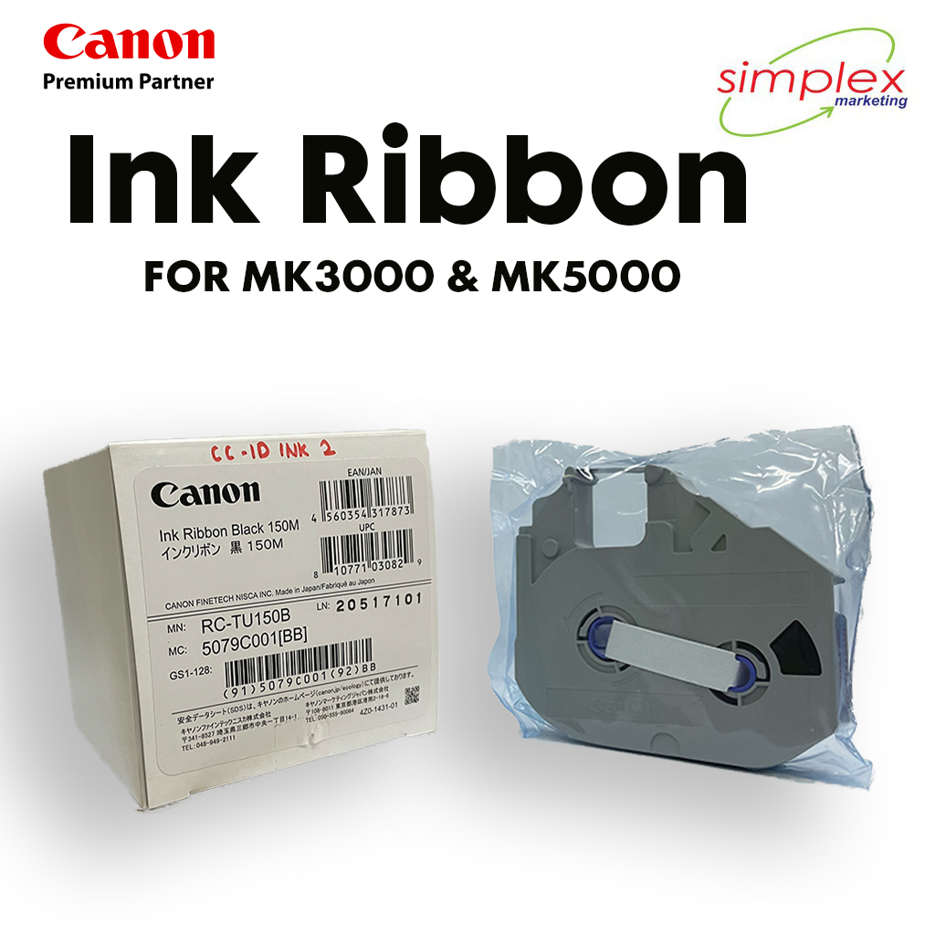 CANON Ink Ribbon Refill for CABLE ID Mk3000 & Mk5000 (Black Ribbon) | Shopee Malaysia