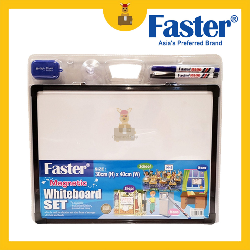 Faster Small Whiteboard Set Portable Magnetic Whiteboard Durable Small ...