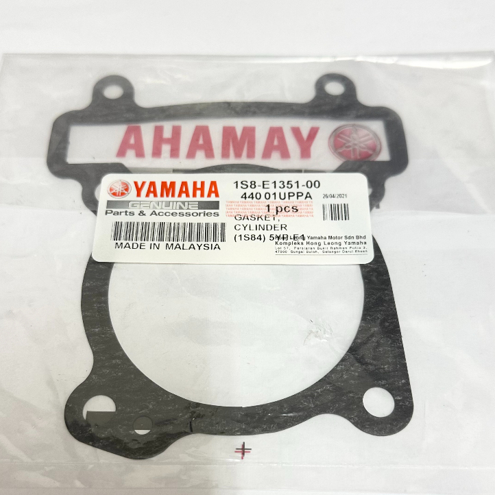 YAMAHA 135LC LC135 V1 V2 V3 V4 V5 V6 V7 BLOCK GAKSET STANDARD 100% ORIGINAL 1S8-E1351-00 ...