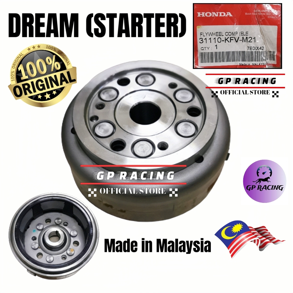 Magnet unit Original Ex5 Dream (STARTER) 31110-KFV-M21 Flywheel "GP RACING" | Shopee Malaysia