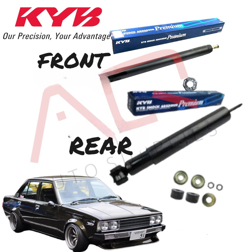 FRONT&REAR OIL SHOCK ABSOBER TOYOTA KE70 ORIGINAL KYB (FRT KC2042,REAR ...
