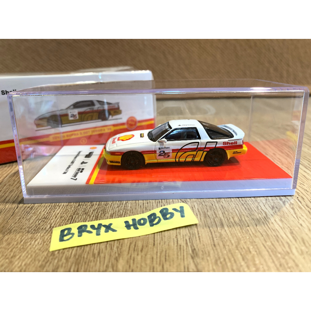 Tarmac Works Shell Gran Turismo 7 JDM Collection 1988 Toyota Supra 3 ...