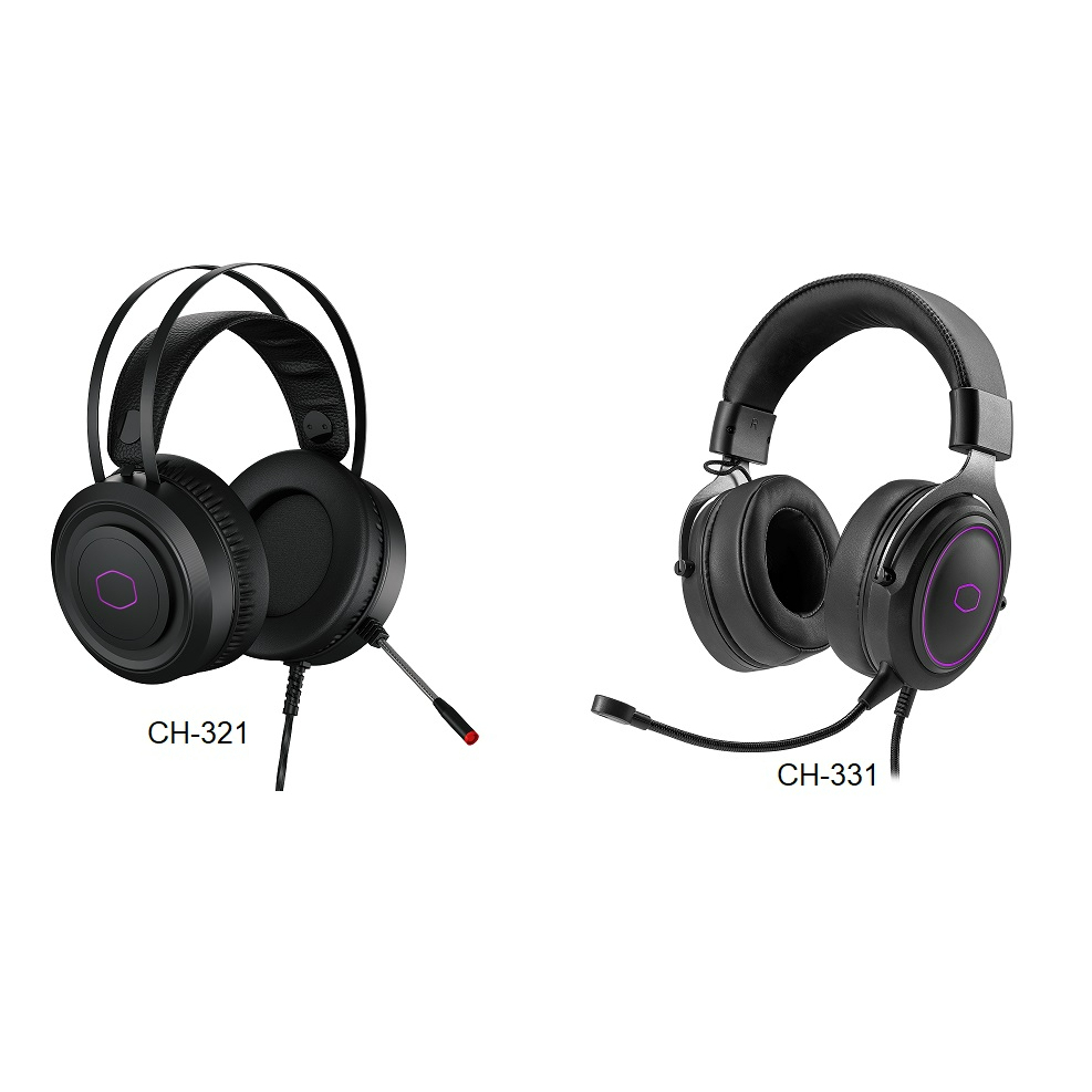 Cooler Master CH321 CH331 Over-Ear RGB Gaming Headset | CH 331 ...