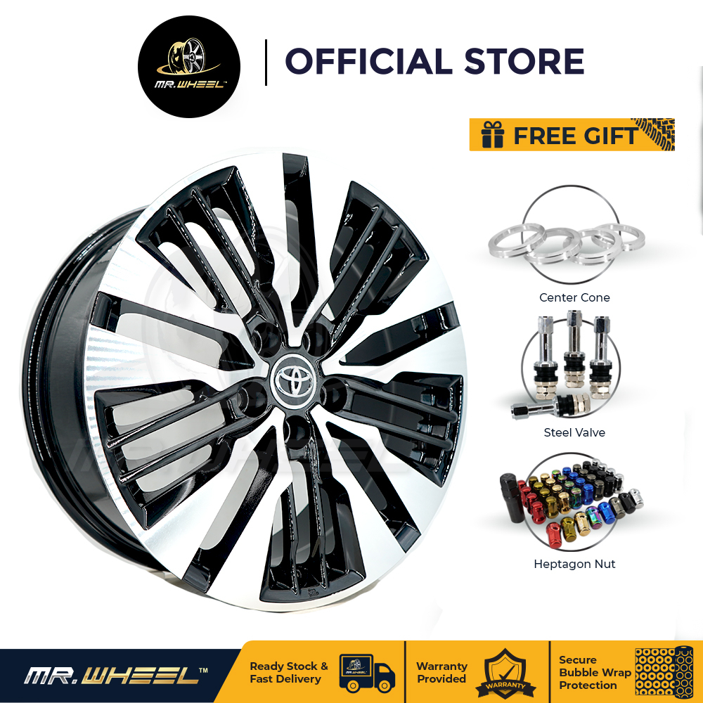 New Sport Rim 18inch Toyota Alphard Vellfire Camry Cross Estima Innova ...