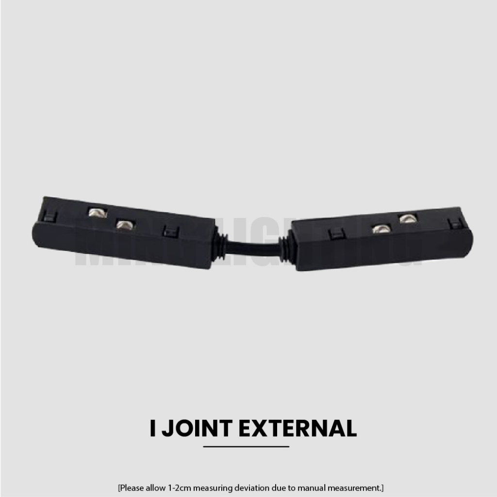 LED Magnetic Track Light Jointer Connector Joint Tracklight Recessed ...