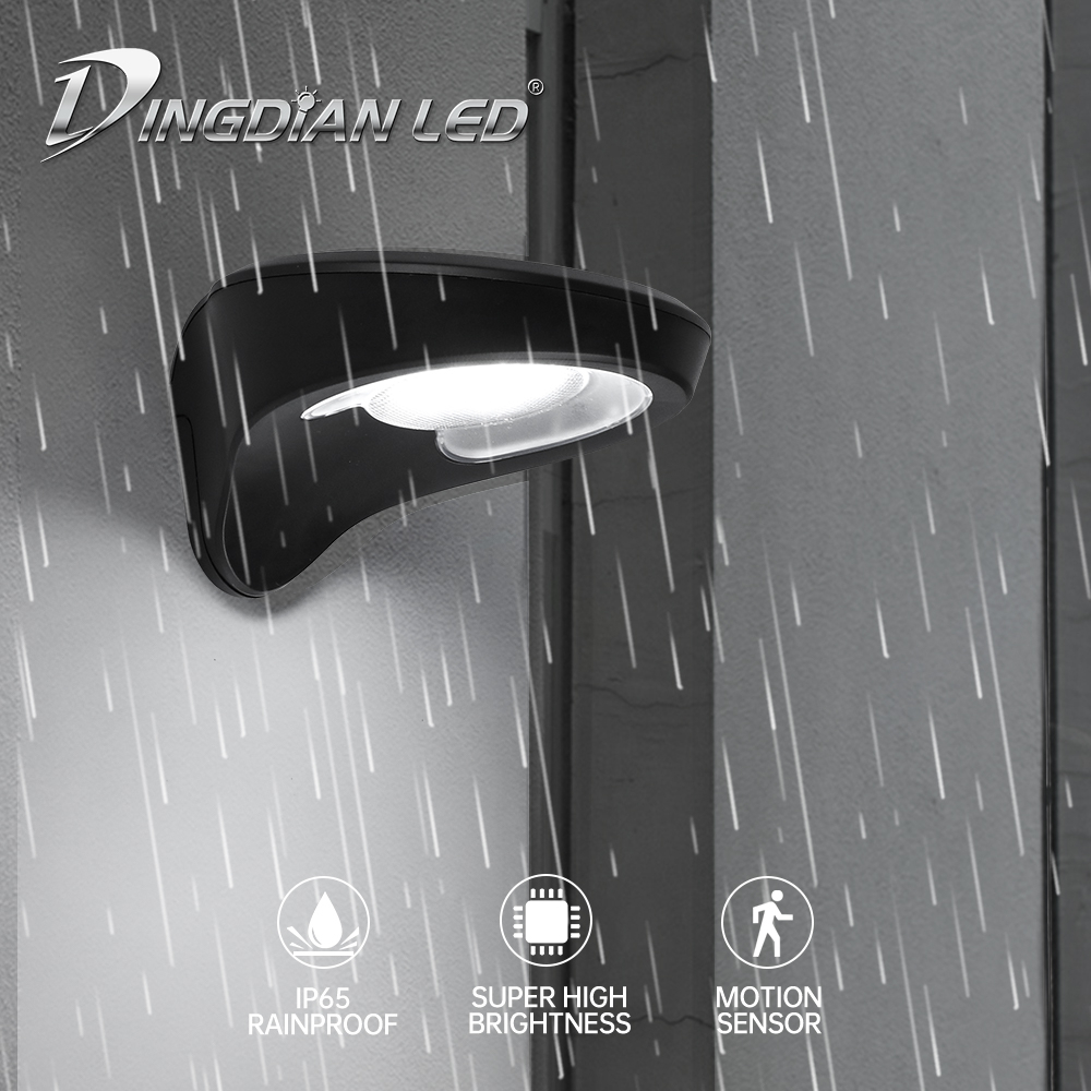 Dingdian LED Outdoor Solar Wall Lamp Solar Lampu Waterproof Street Lamp ...