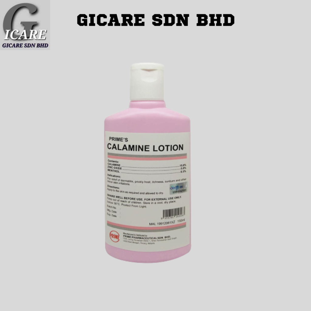 PRIME'S CALAMINE LOTION 120ML | Shopee Malaysia