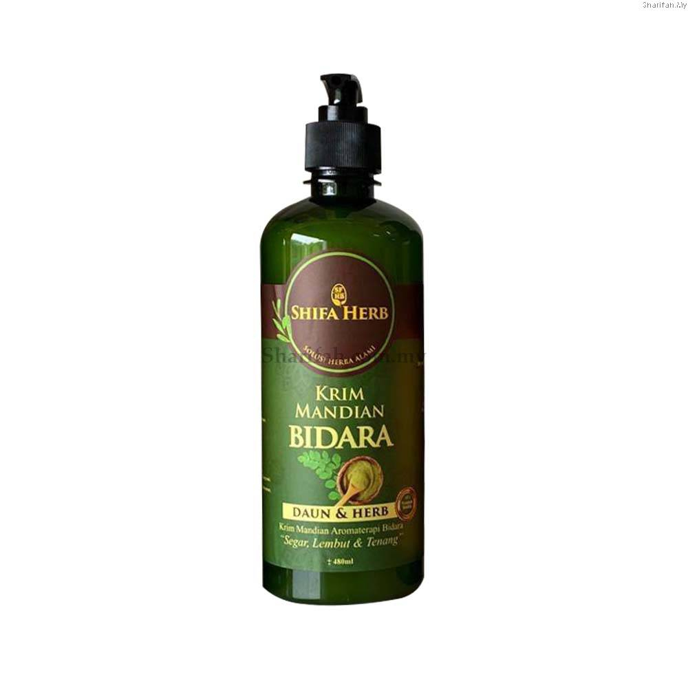 KRIM MANDIAN BIDARA DAUN & HERB SHIFA HERB SEGAR LEMBUT TENANG PELEMBAP ...