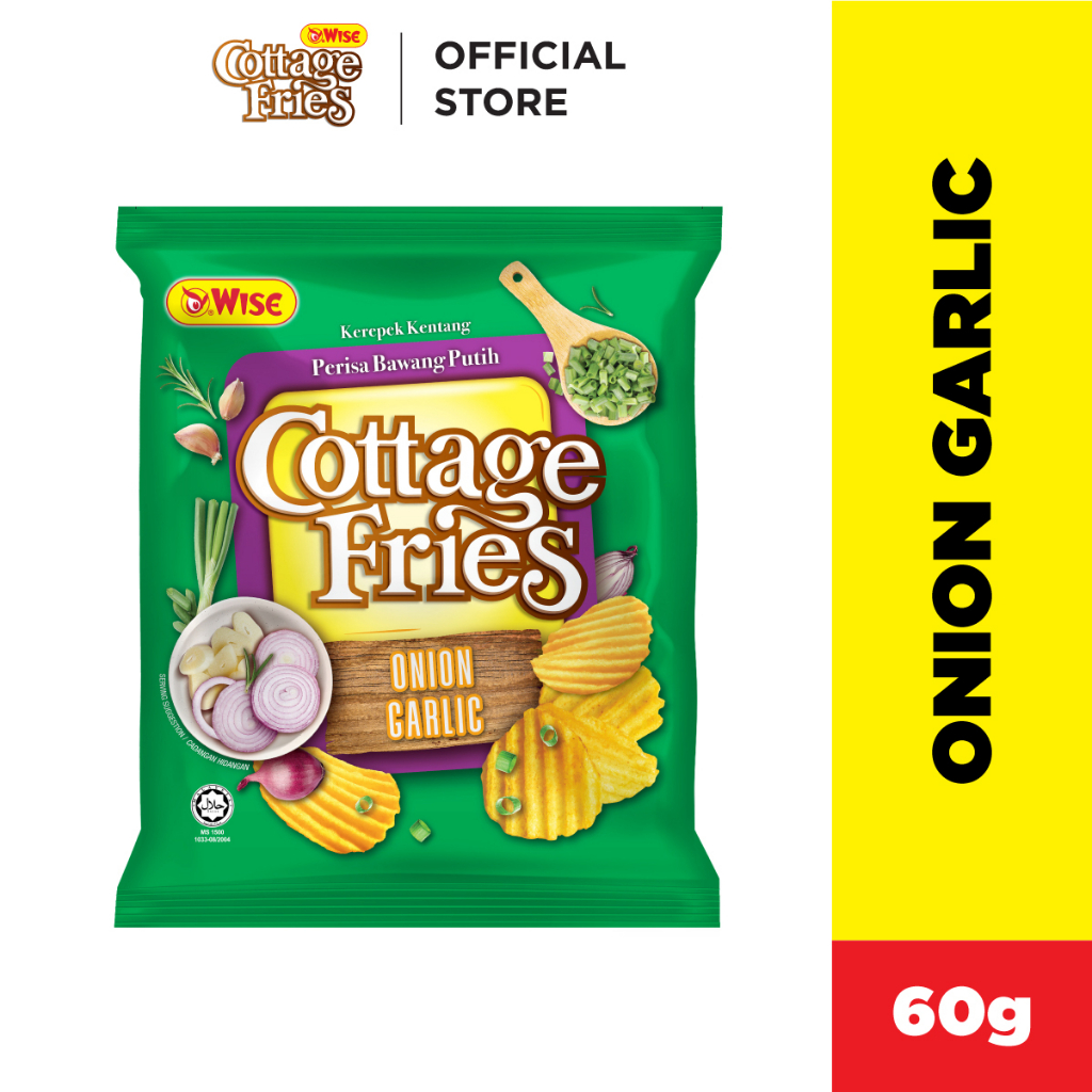 Cottage Fries Onion Garlic (60g) | Shopee Malaysia