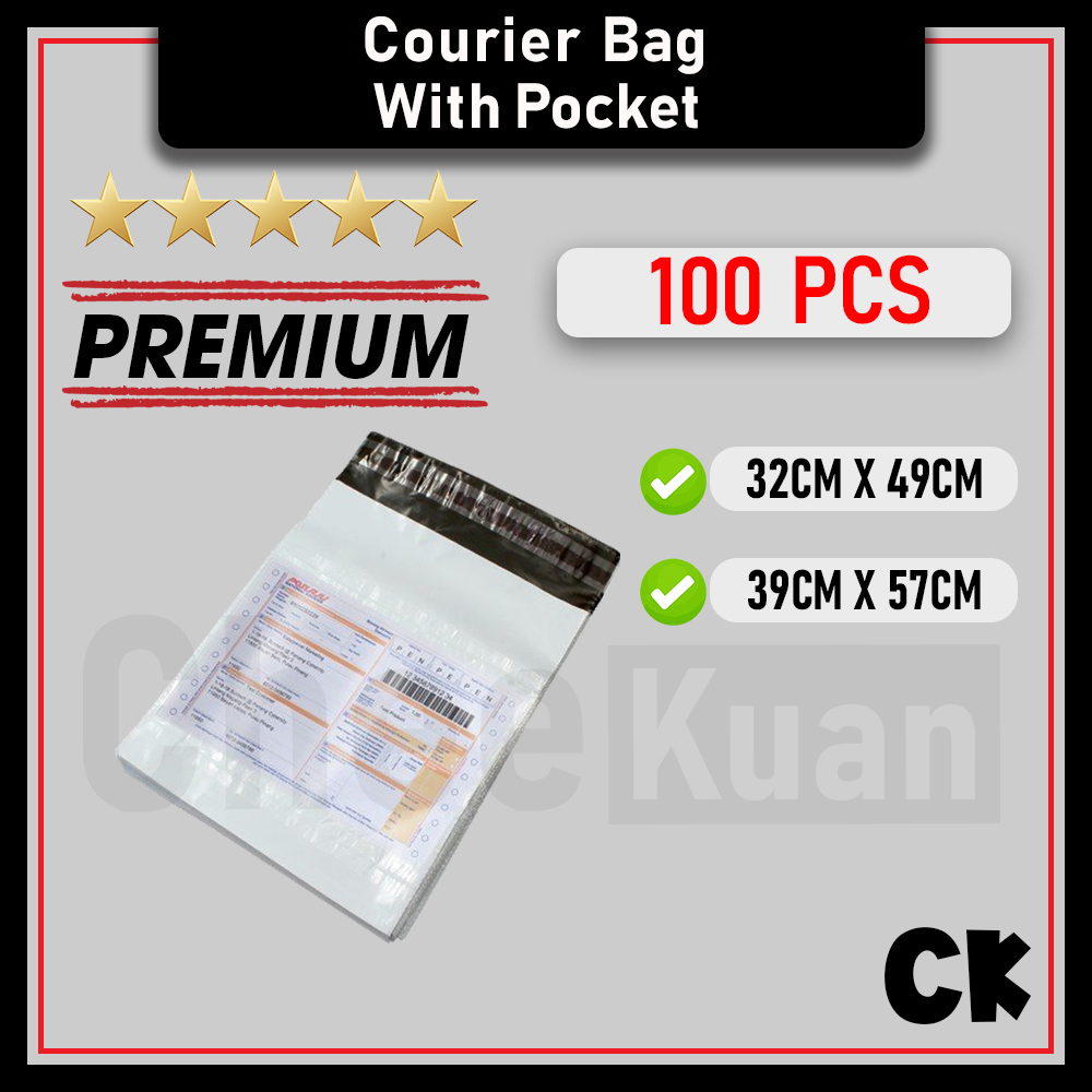 Courier Bag with Pocket Parcel Bag Packaging Bag Parcel Plastic Plastik ...
