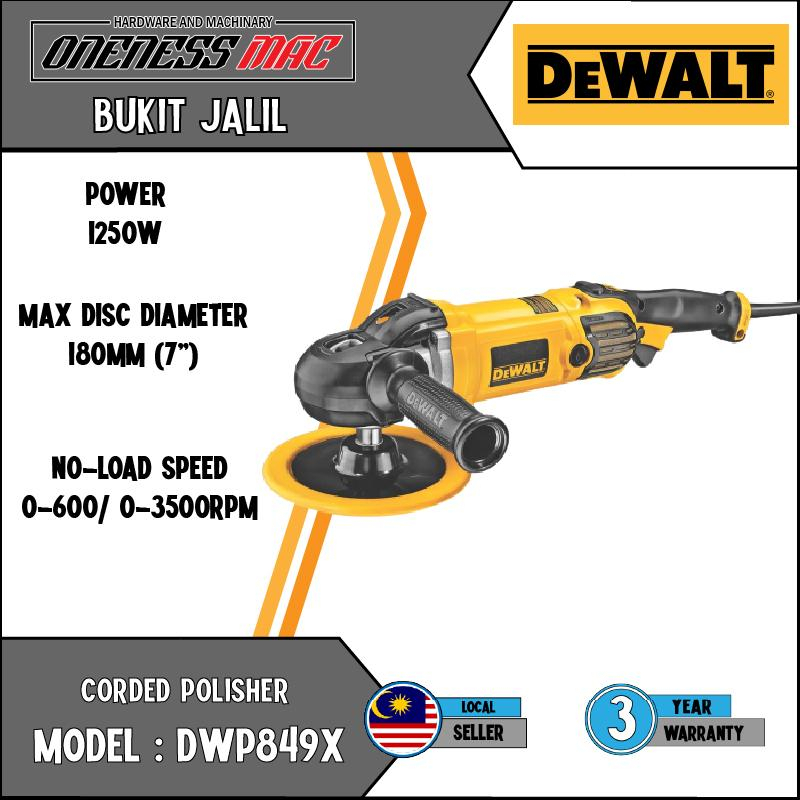 DEWALT DWP849X ROTARY POLISHER [ POLISH MACHINE ] | Shopee Malaysia