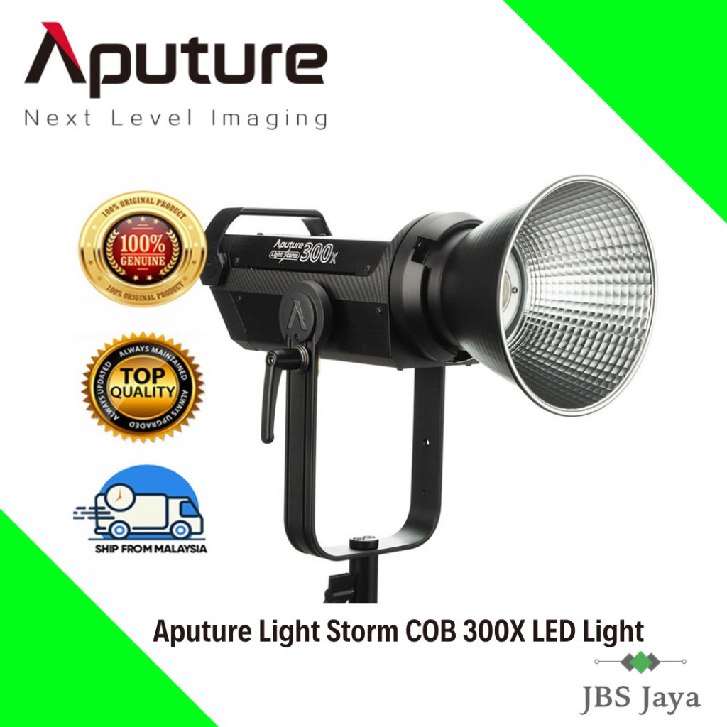 Aputure LS300X Light Storm LS 300X LED Light Kit with V-Mount Battery ...