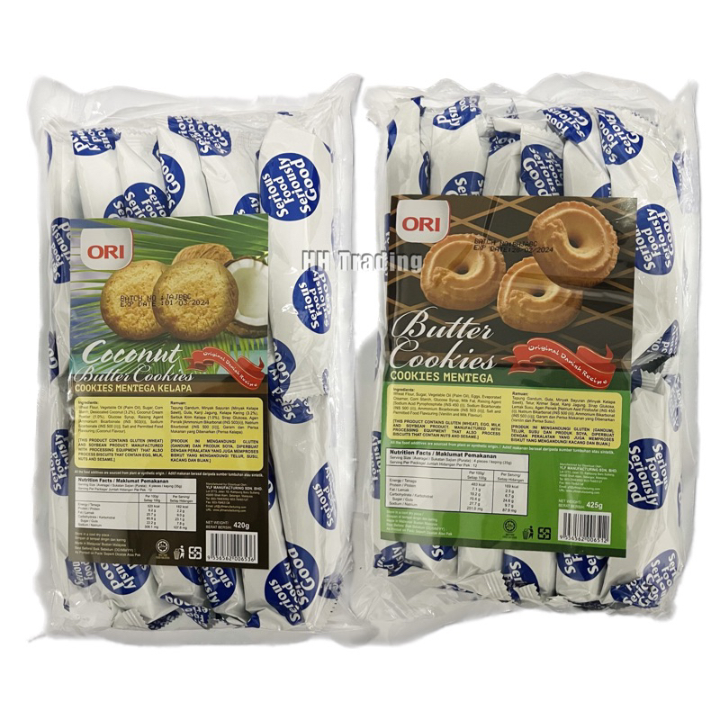 420g ORI BUTTER / COCONUT BUTTER COOKIES (COOKIES MENTEGA / KELAPA ...