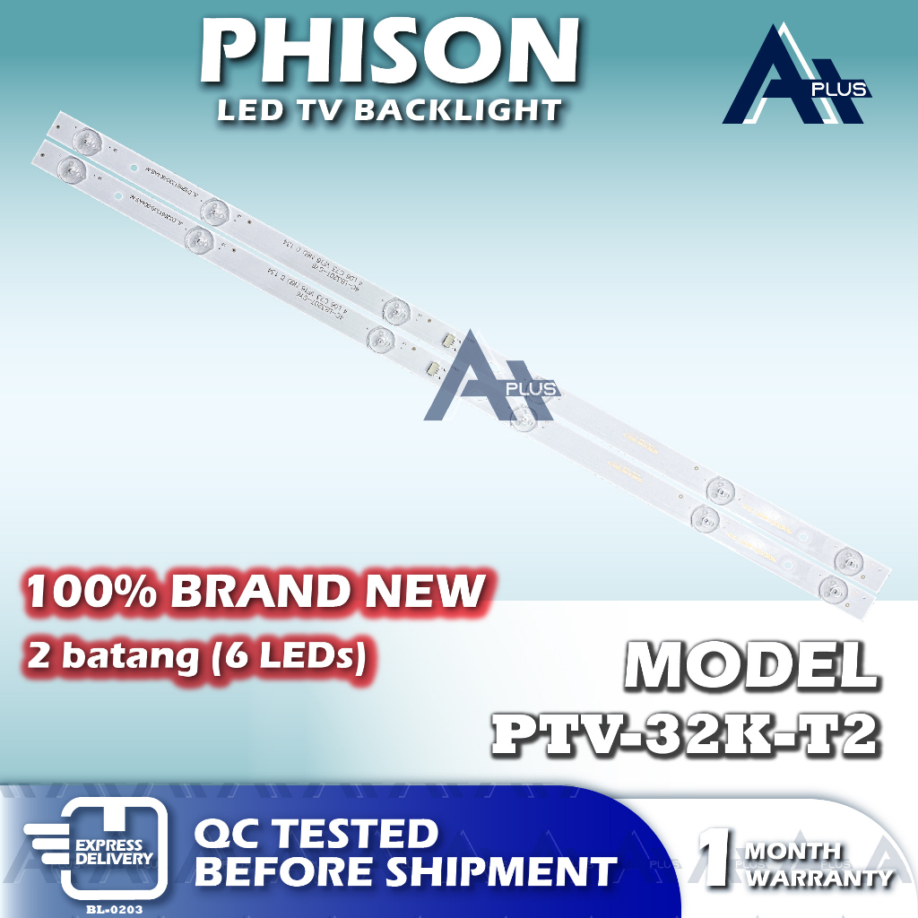 PTV-32K-T2 PHISON 32" LED TV Backlight 32 INCH Lampu TV PTV32K-T2 32K ...