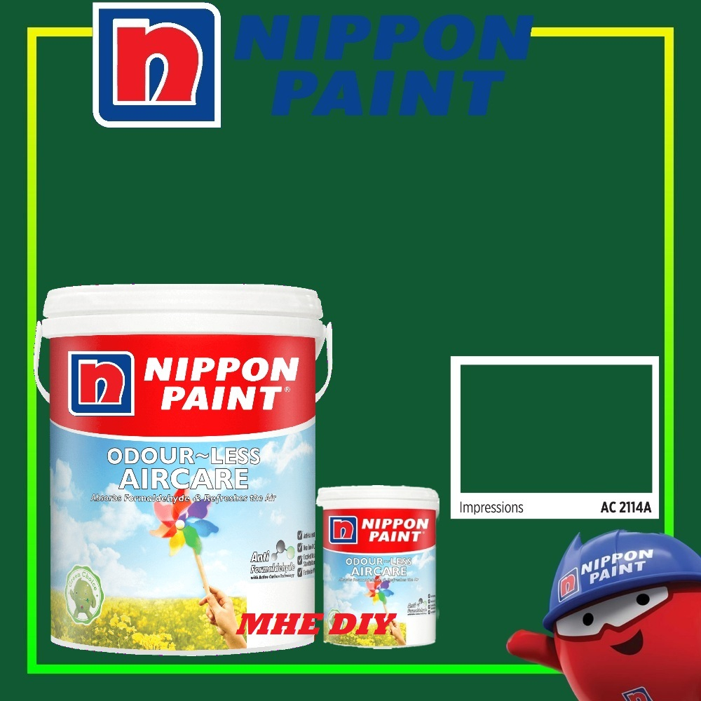 NIPPON PAINT 1L AC 2114 A IMPRESSIONS Interior Smooth Sheen / Matt ...