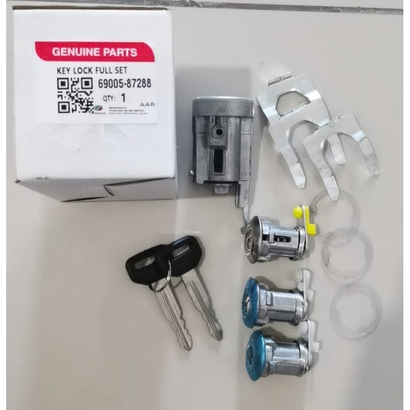 ORIGINAL Perodua Kenari Kembara Key Set Starter Switch Kunci Start ...