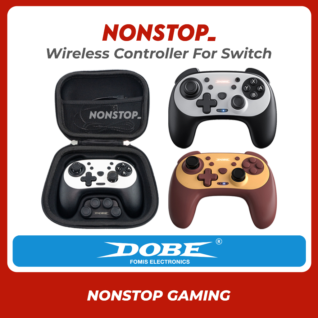 DOBE Wireless Controller For Nintendo Switch OLED With Protective Bag ...