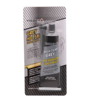 VISBELLA High Temp Grey RTV Silicone Gasket Maker (85g) | Shopee Malaysia