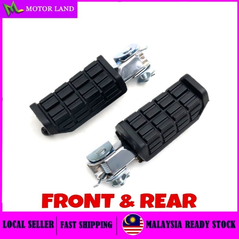 YAMAHA TZM TZM150 TZM 150 FRONT & REAR FOOT REST FOOTREST ASSY DEPAN ...
