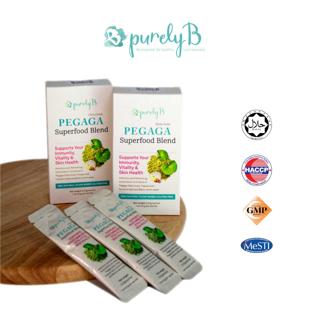 Pegaga Travel Pack by PurelyB (7 sachets) | Shopee Malaysia