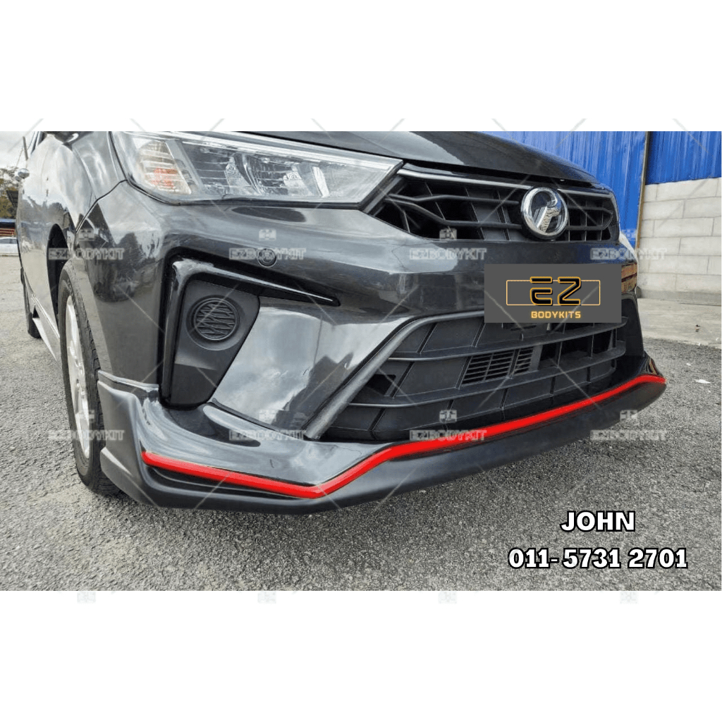 Perodua Bezza 2020 2021 2022 2023 Project X Bodykit Skirting With OEM ...