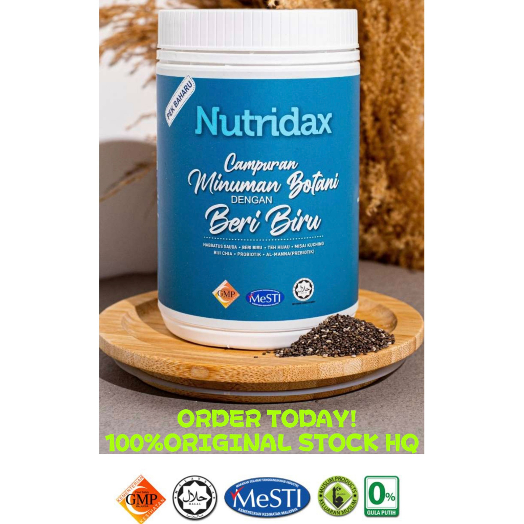 ORIGINAL 100% NUTRIDAX MEMBANTU KURANGKAN PARAS GULA KENCING MANIS ...