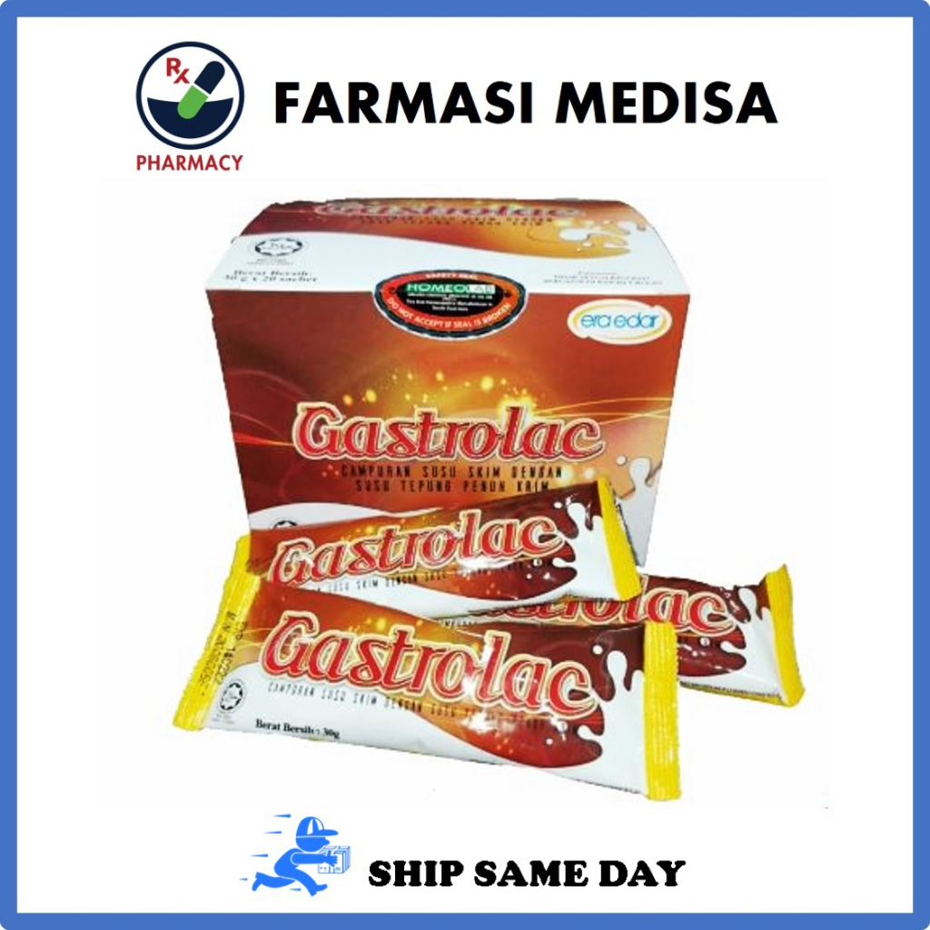 Gastrolac Era Edar Susu utk Gastrik 20 sachets Susu Tepung Penuh Krim ...