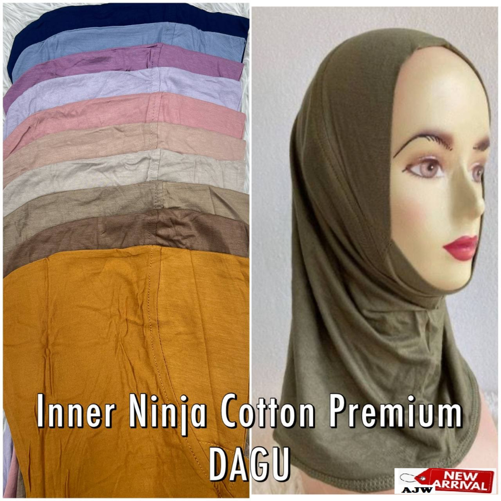 INNER NINJA COTTON PREMIUM DAGU ( BORONG MURAH 20 PCS) | Shopee Malaysia