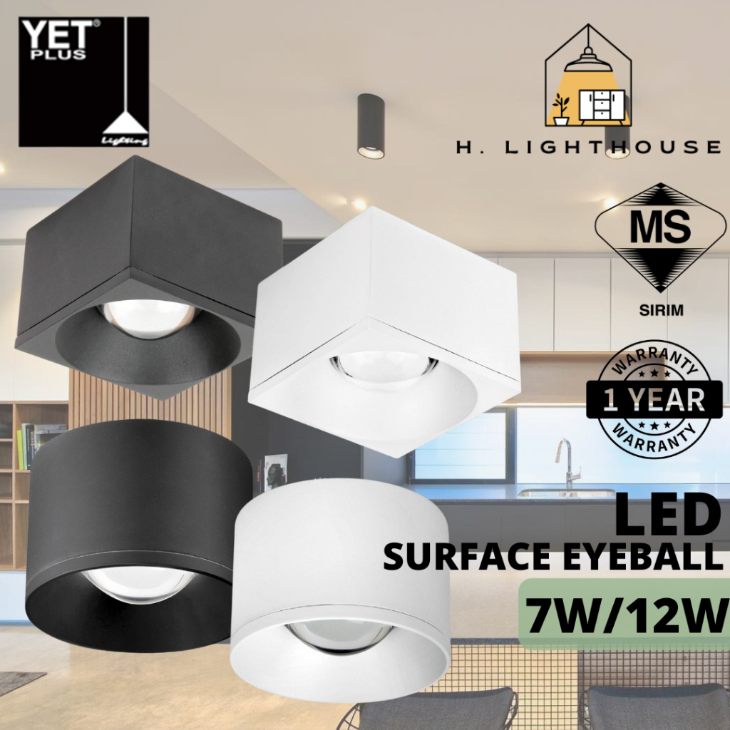 YET PLUS S1001 S1002 Ceiling Surface Downlight/ Mounted Ceiling ...