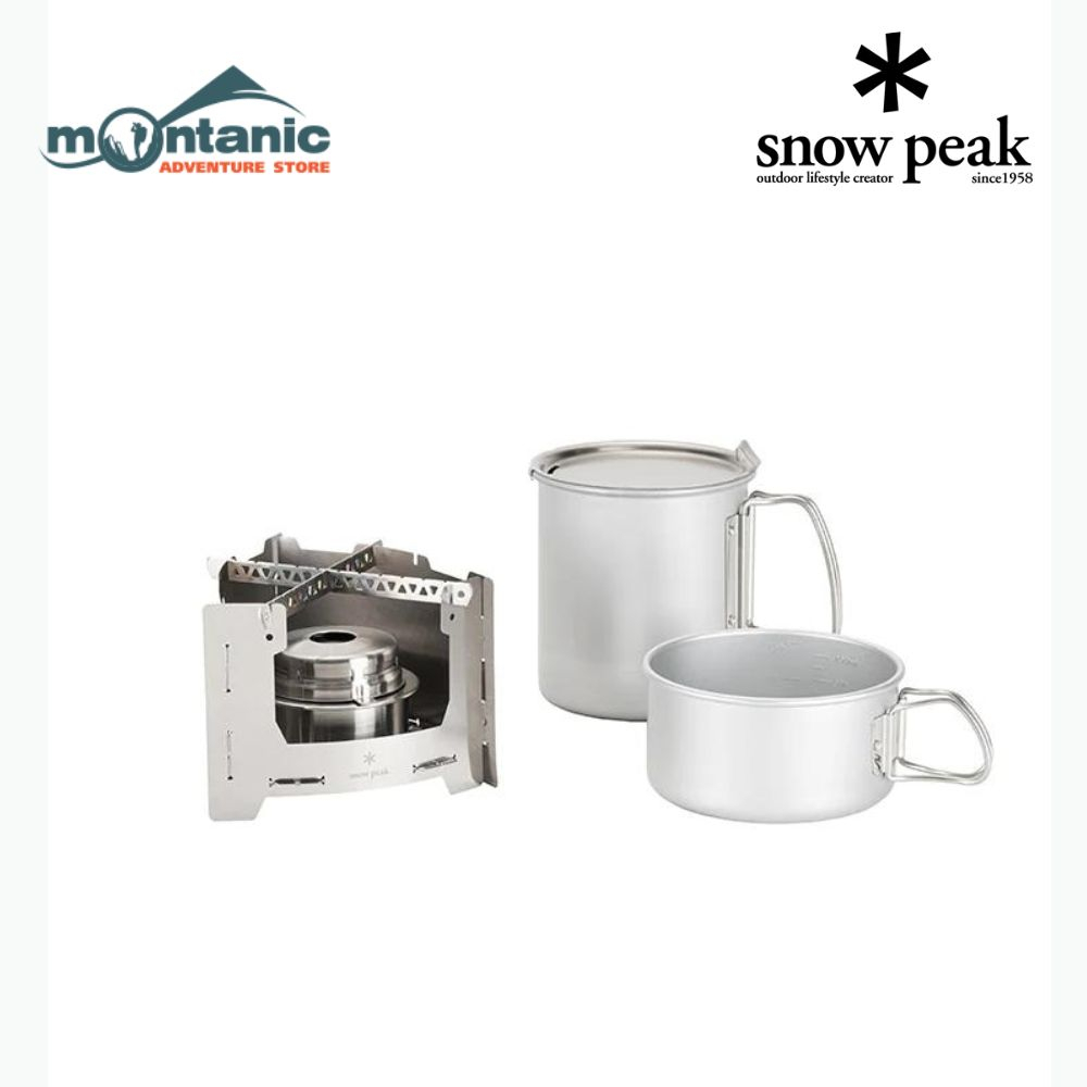 Snow Peak Kaen Stove Koen Cooker Set | Shopee Malaysia