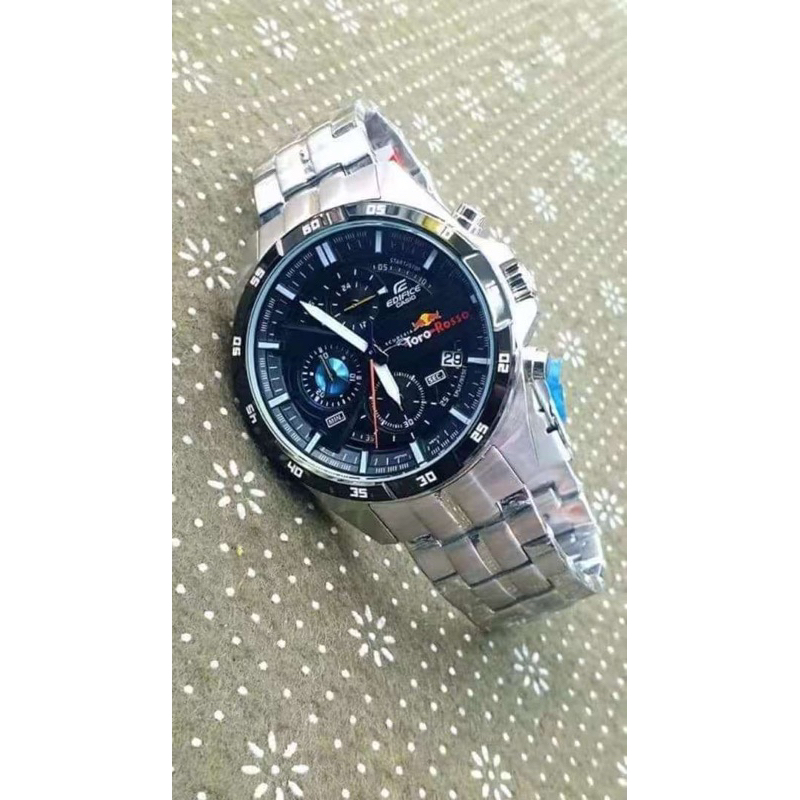 Casio Edifice EFR-556 RedBull Chronograph Stainless steel Watch For Men ...