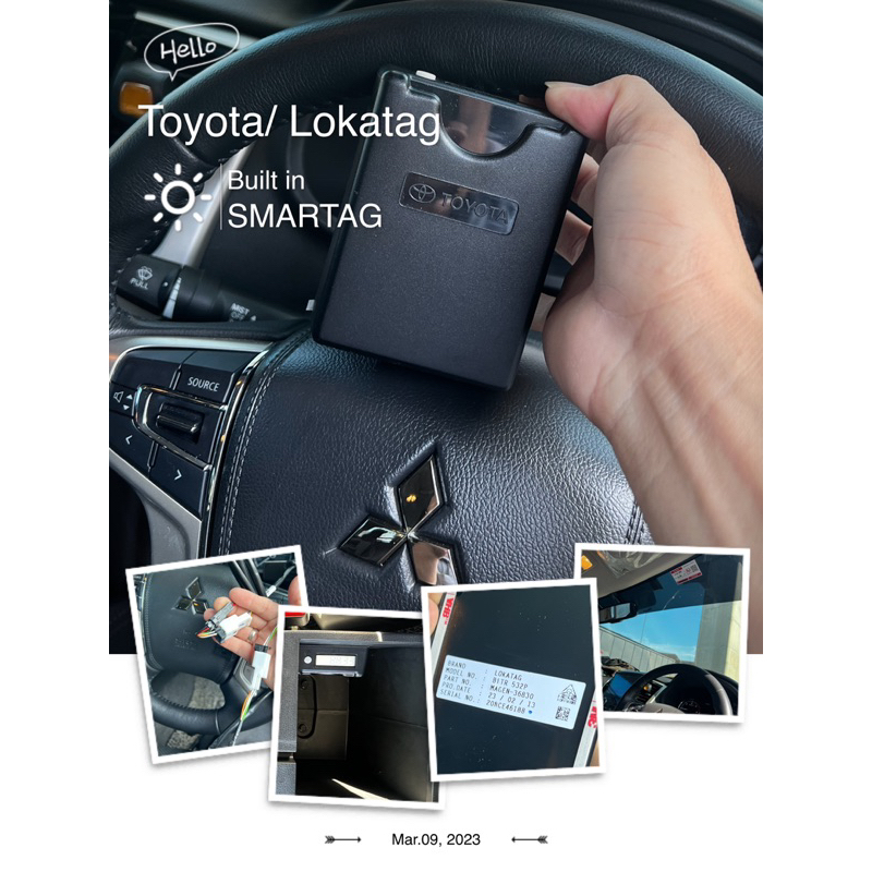 Built in SMARTAG devices - Toyota/Lokatag smartag | Shopee Malaysia
