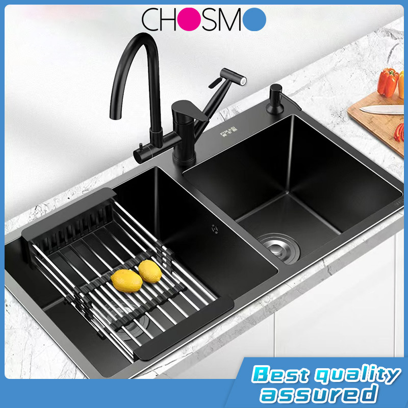 NANO Sink 304 Stainless Steel Handmade Kitchen Sink Undermount ...