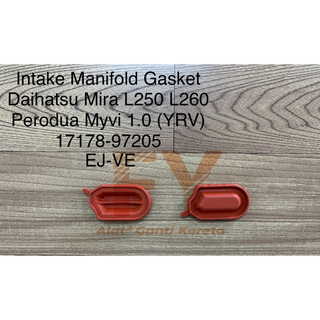 INTAKE MANIFOLD GASKET DAIHATSU MIRA L250 / L260 / PERODUA MYVI 1.0 ...