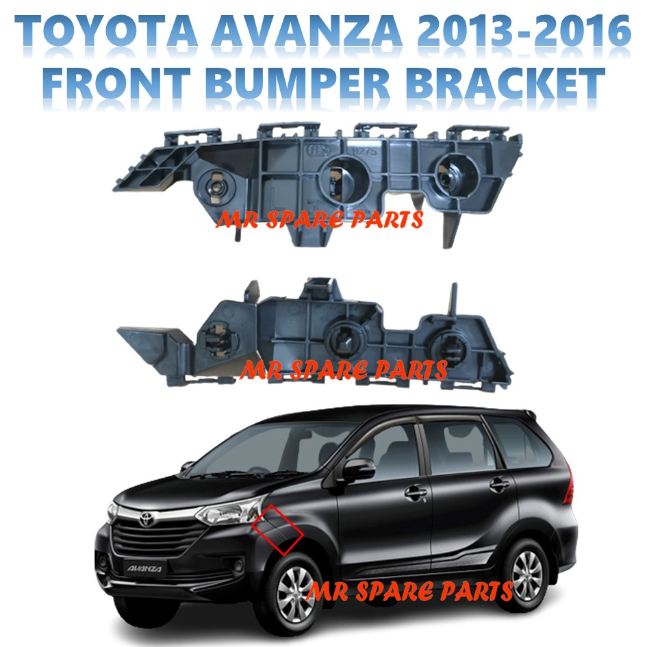 TOYOTA AVANZA F652 F653 2013-2016 FRONT BUMPER BRACKET | Shopee Malaysia
